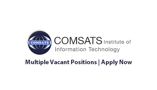 Comsats Institute Of Information Technology Ciit Jobs Nov 2017