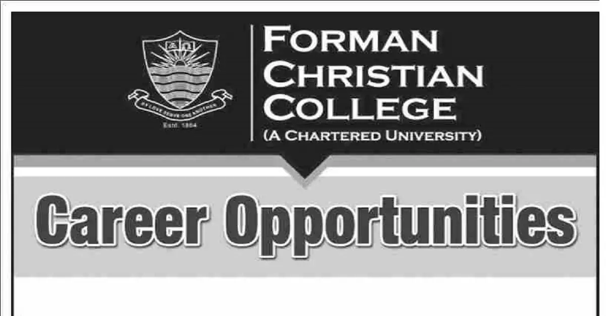 Forman Christian College Jobs April 2023 Forman Christian College Jobs April 2023