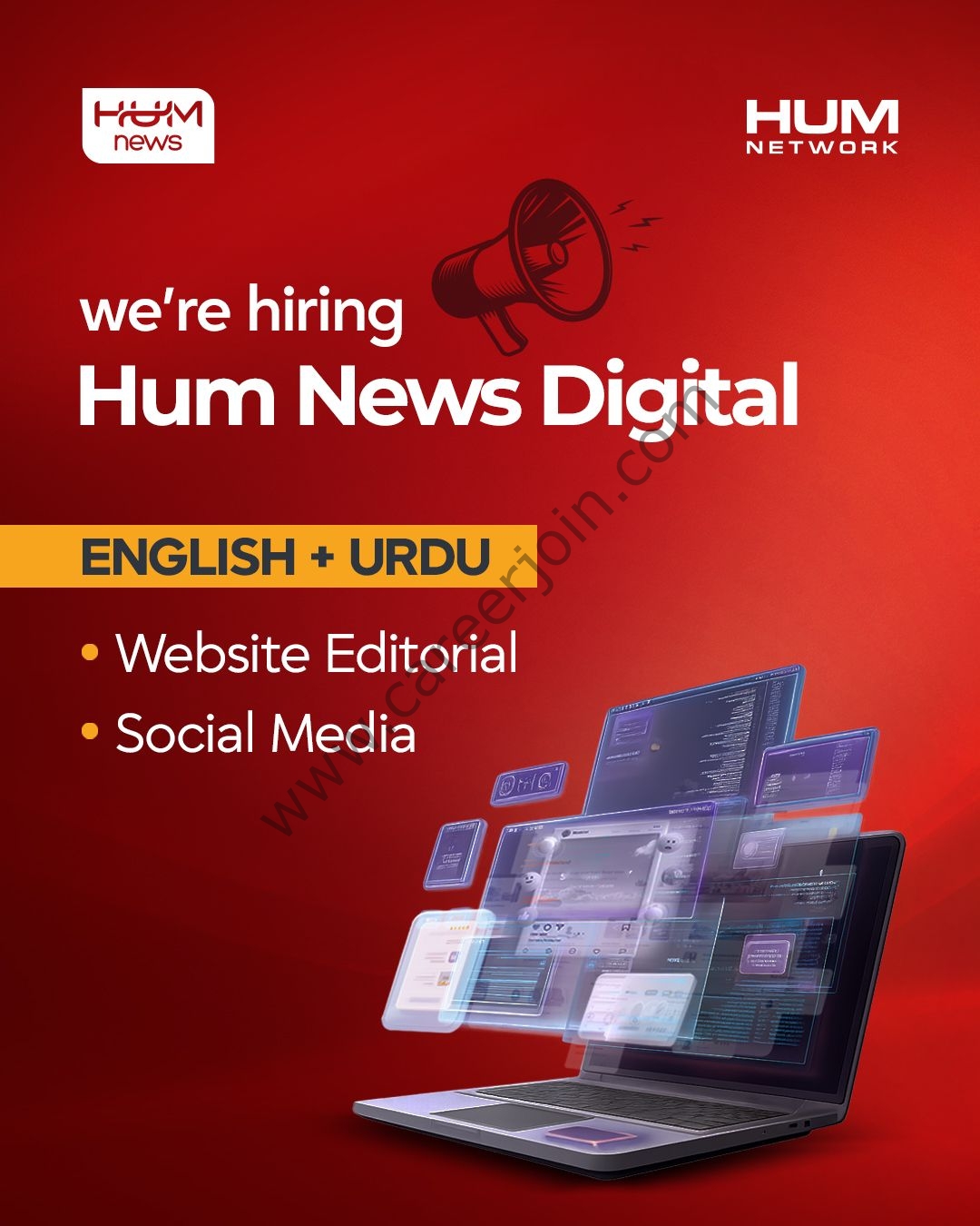 HUM News Digital Jobs May 2026