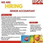 Habib Oil Mills HOM Jobs Senior Accountant