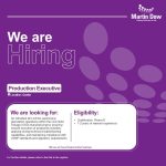 Martin Dow Limited Jobs Production Executive